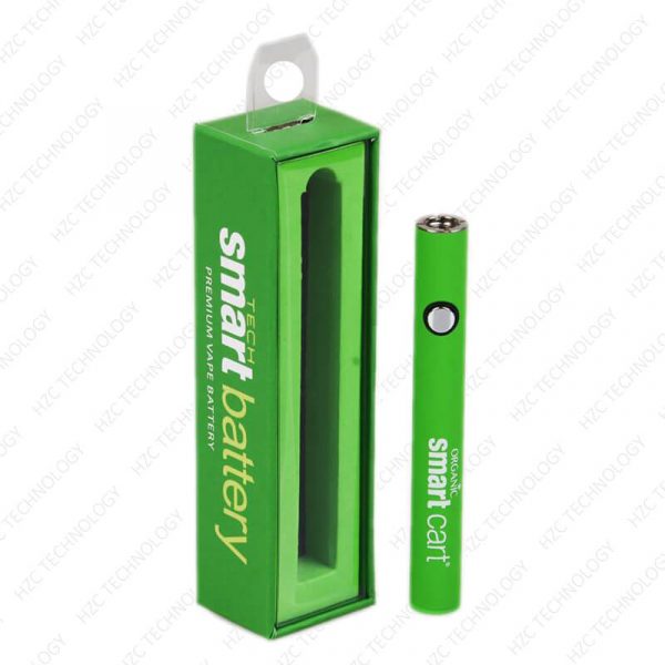 510 thread battery variable voltage Organic Smart Battery