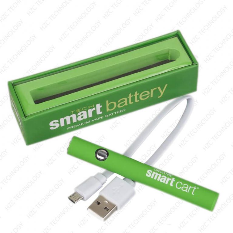 510 thread battery variable voltage Organic Smart Battery