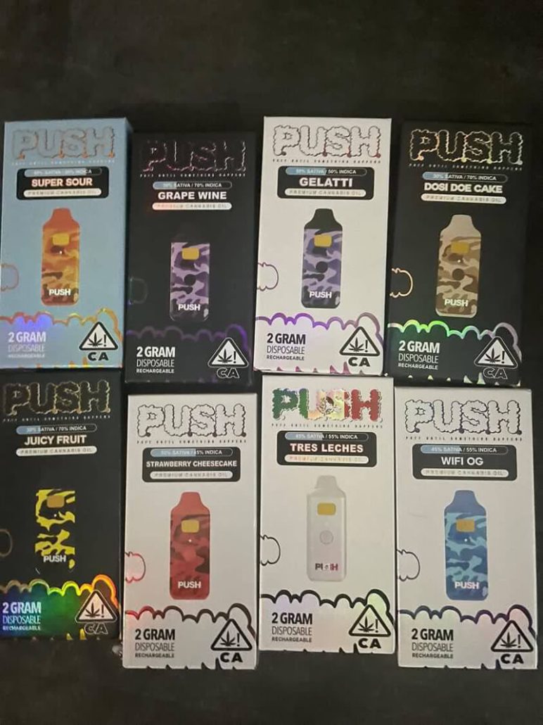 Push Carts pen 2 gram disposable pen for Oil empty carts and package ...